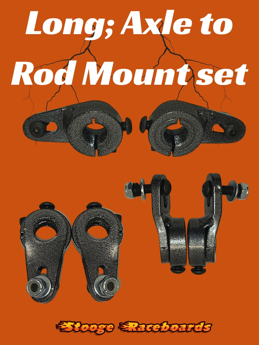 Long Axle Rod Mount set Adjustable – Stooge Raceboards, LLC